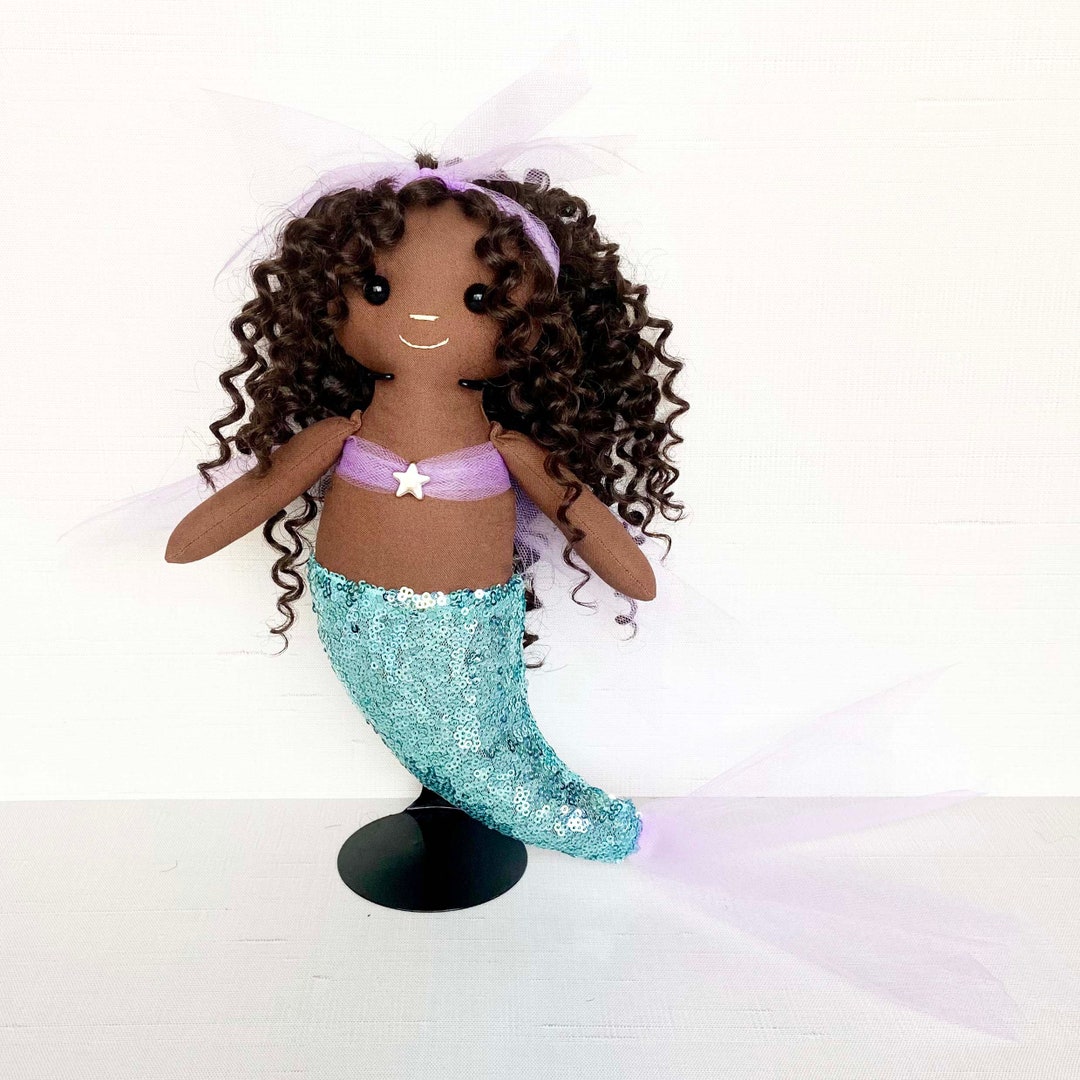 Mermaid Doll. Black Doll. African American Doll. Latin Doll. Mixed Race ...