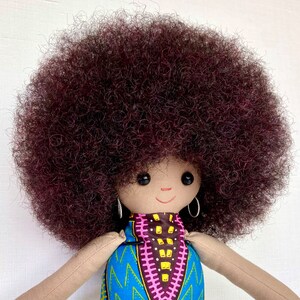 Black Doll. Big Afro Doll. African American Doll - Etsy