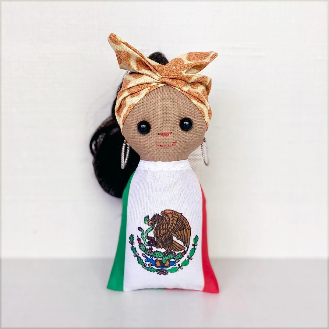 Flag Doll - Mexico(tan Skin) Latin Latina Latinx Dolls - Etsy