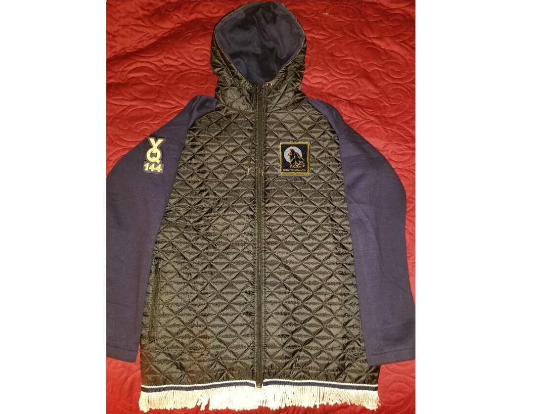 Hebrew Israelite TRIBE OF BENJAMIN Hooded Hybrid Mini Bubble Jacket ...