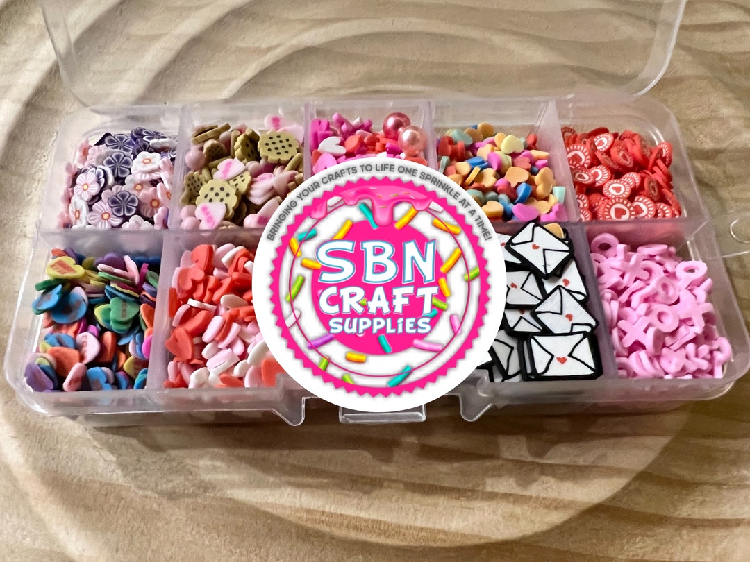 NEW 70gram Valentine's Day Clay Sprinkle Assorted Value Pack Fake ...
