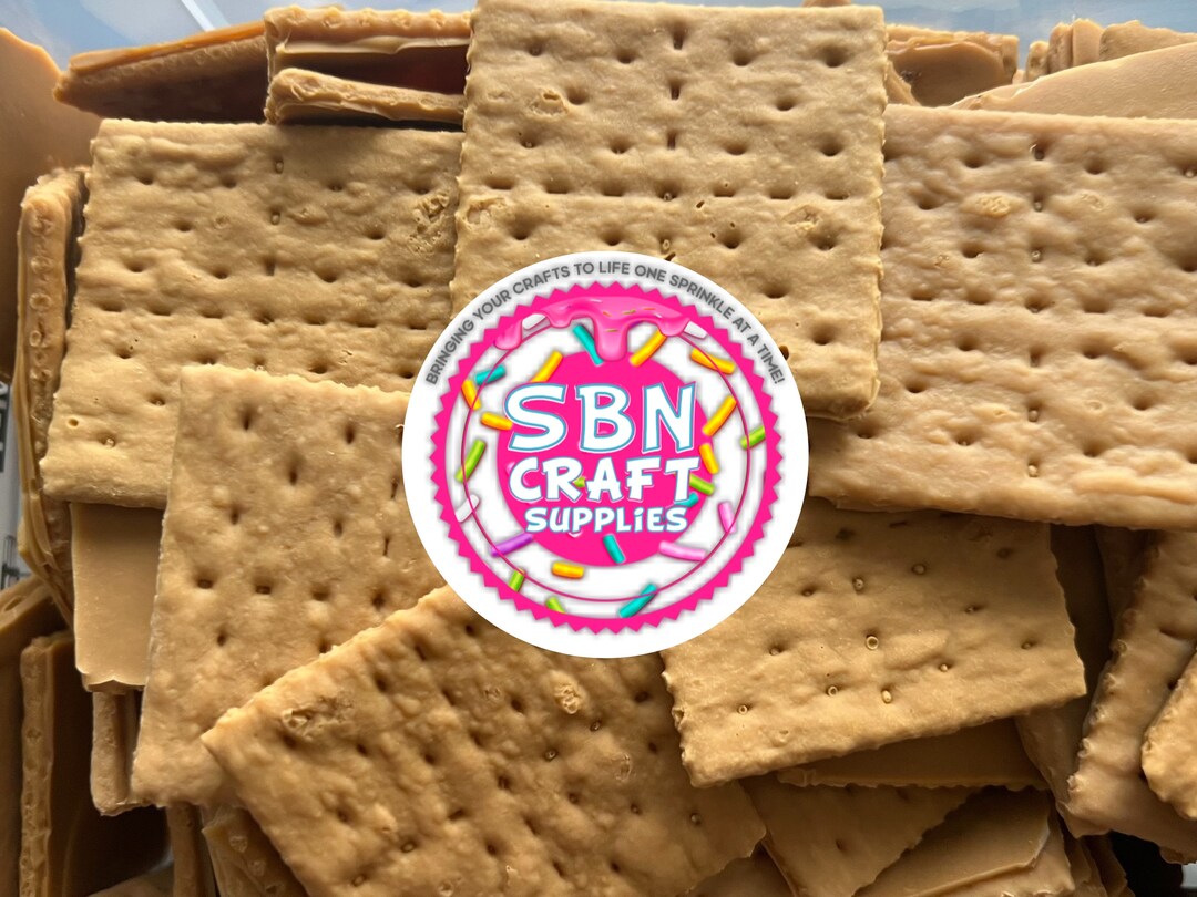 5pc Fake Whole Graham Cracker Biscuits Fake Food Fake Bake Deco ...