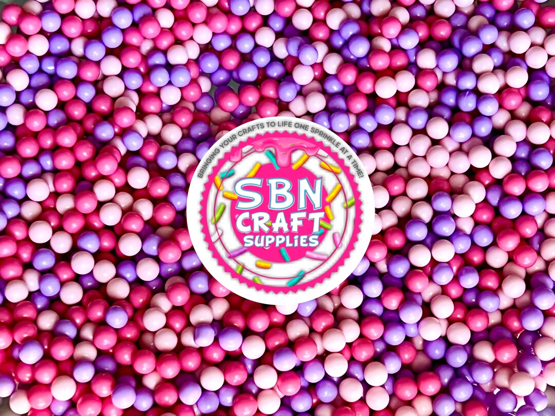 NEW 4mm Only You Faux Valentine Nonpareil Fake Food Tapioca Pearls ...