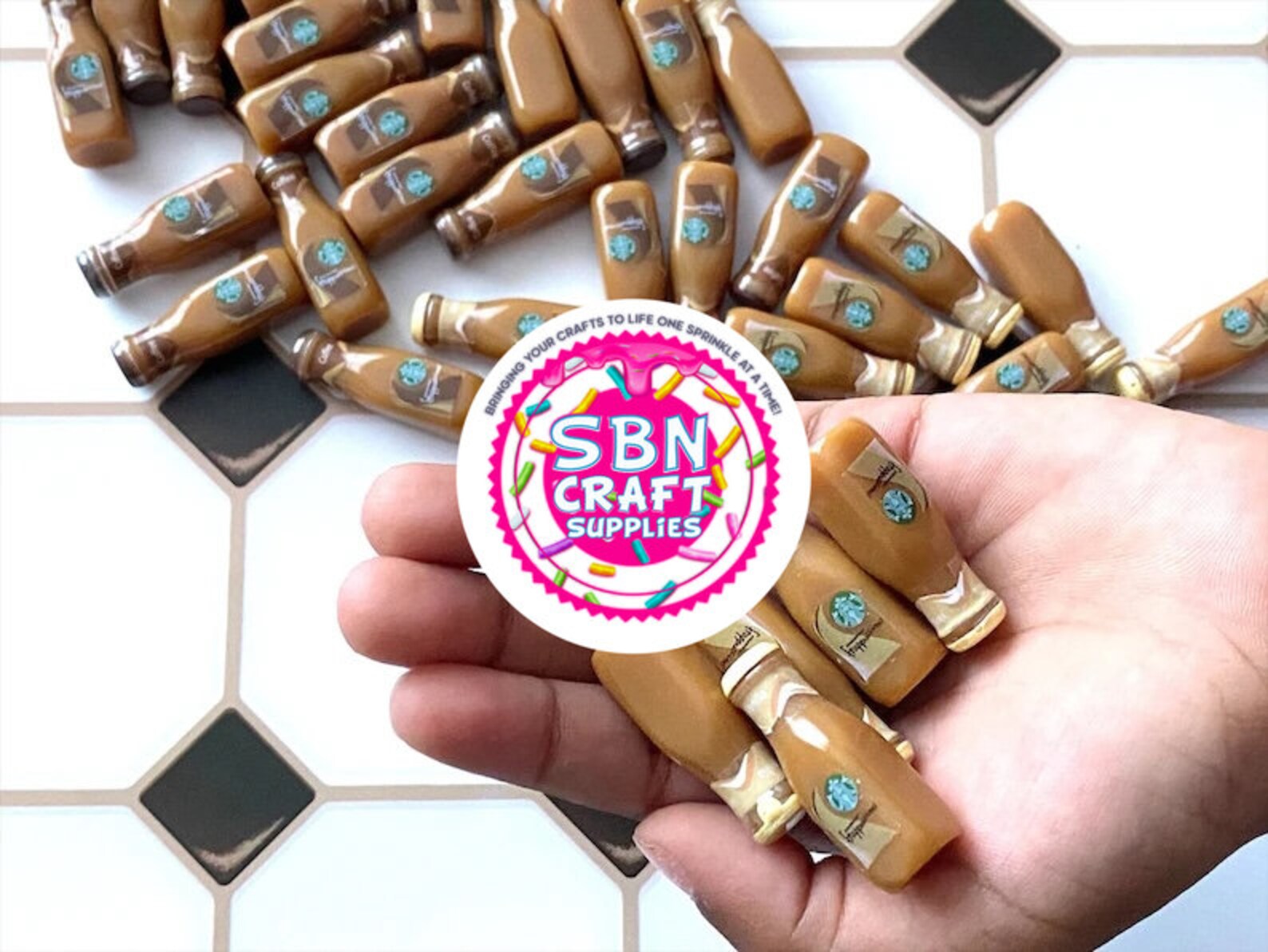 NEW 3D Miniature Coffee Cabochon Charms for Doll House Decoden Kawaii ...