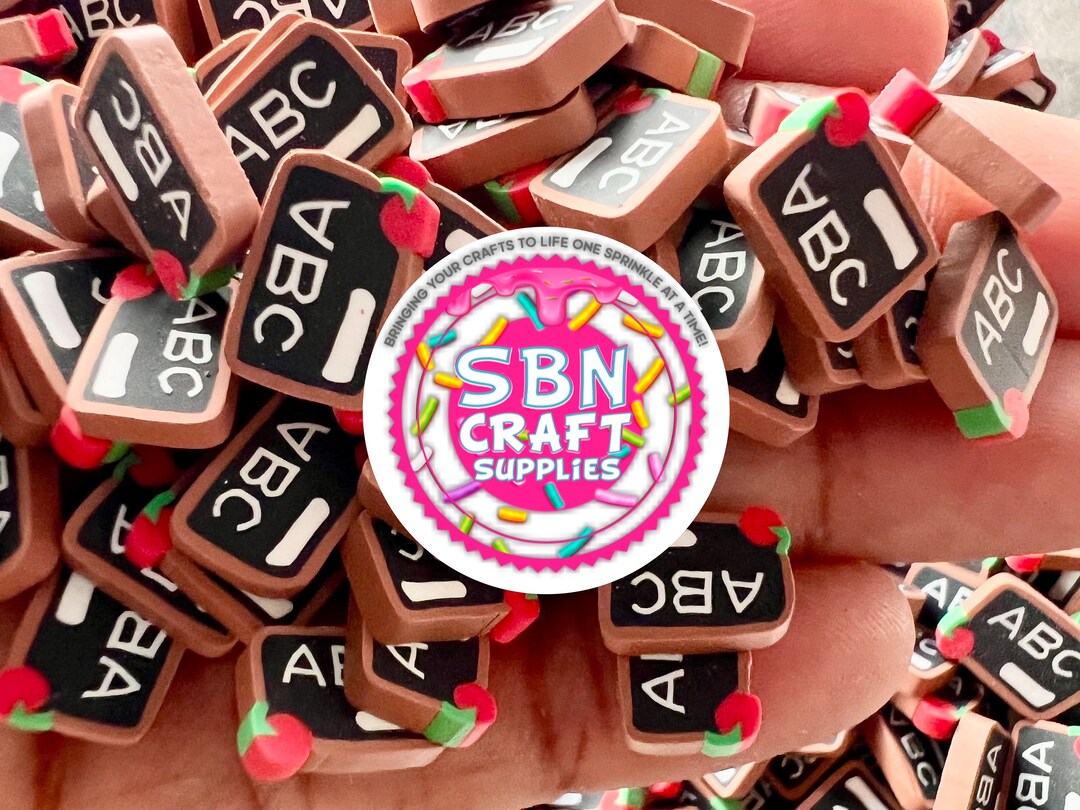 NEW 5mm and 10mm Chalkboard for Back to School Fake Sprinkles Fake Food ...