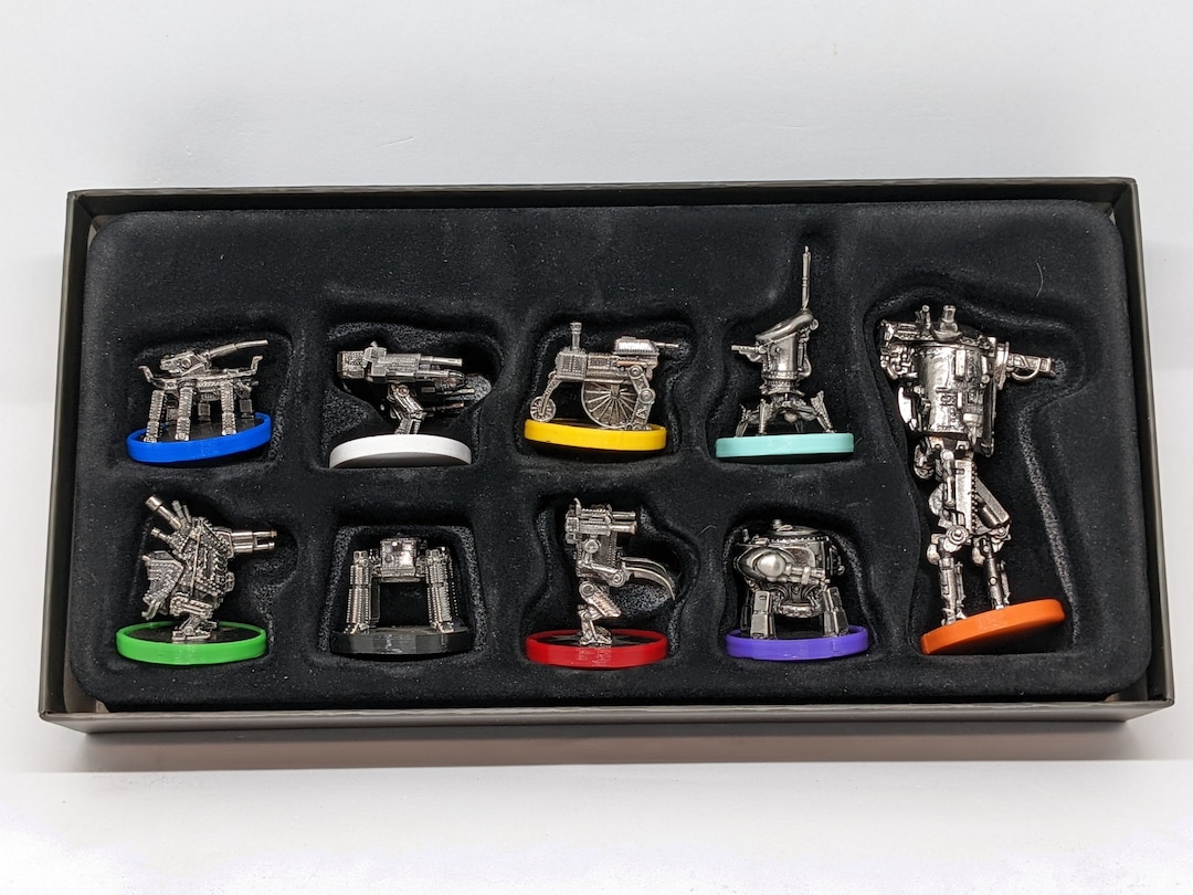 Scythe Mech Colored Bases - Custom - Boardgame - Board Game - Gamer ...