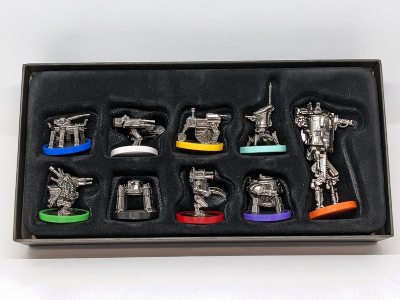 Scythe Mech Colored Bases - Custom - Boardgame - Board Game - Gamer ...