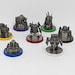 Scythe Mech Colored Bases - Custom - Boardgame - Board Game - Gamer ...