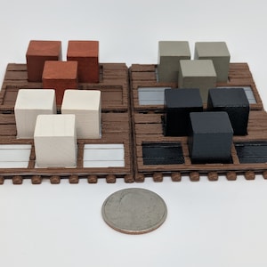 Imhotep Boats and Sleds Upgrade - Raft - Token - Boardgame - Board Game ...