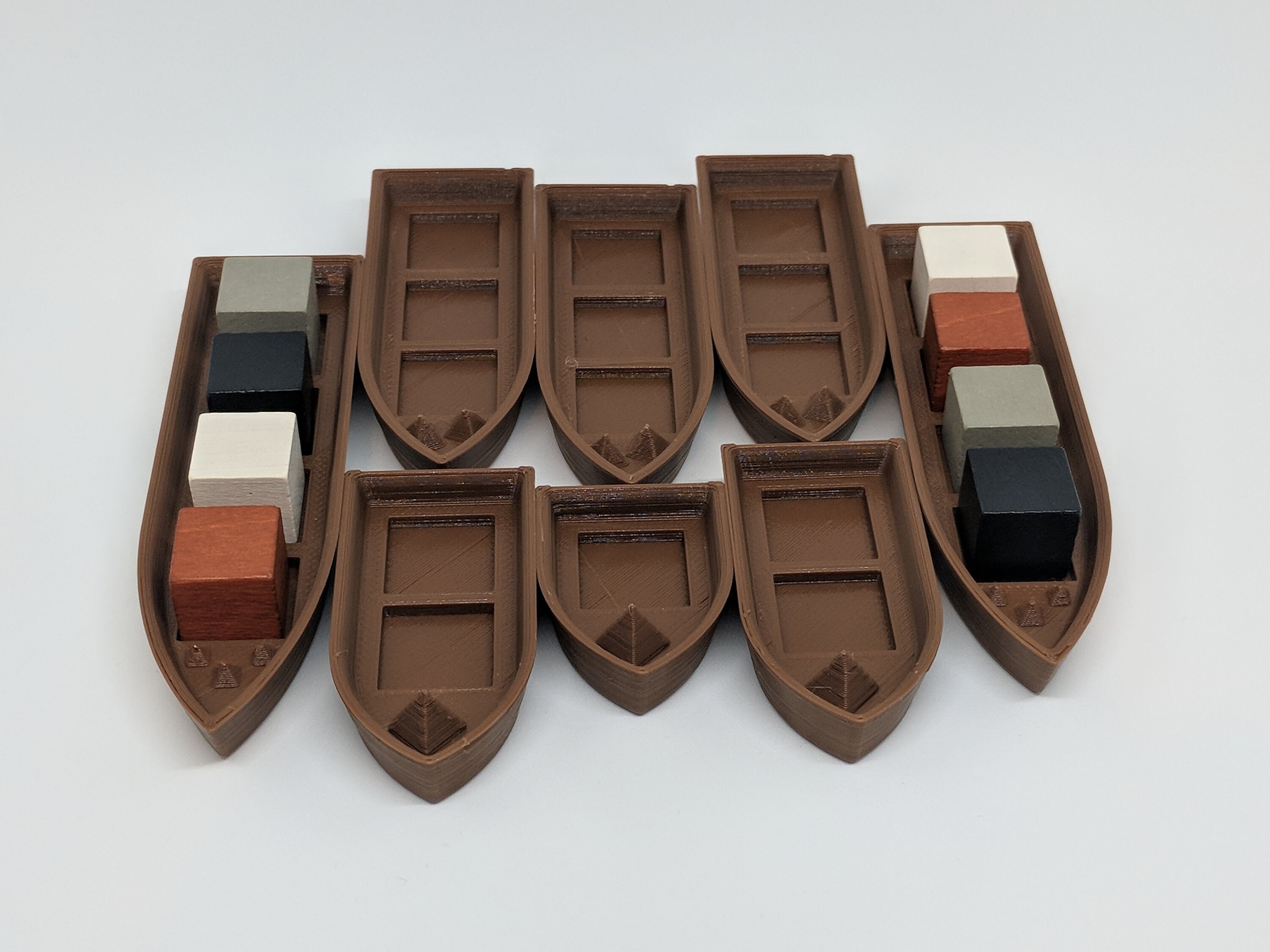 Imhotep Boats and Sleds Upgrade Raft Token Boardgame | Etsy