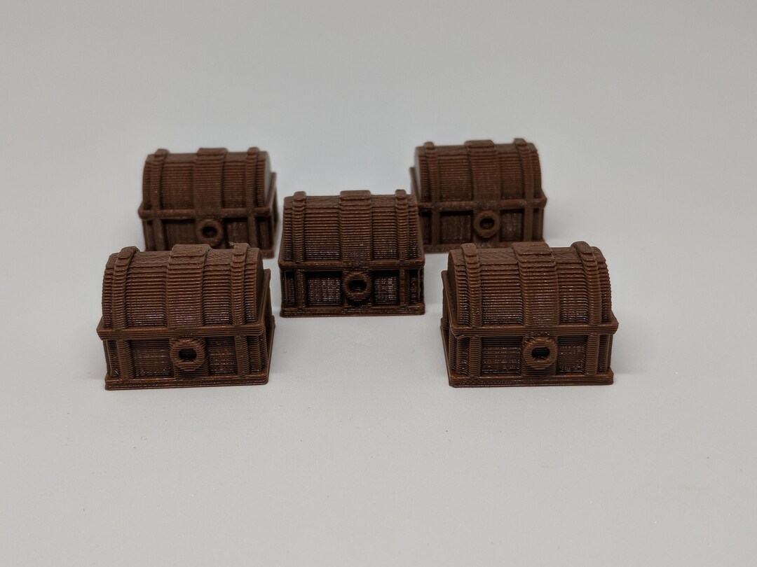 Dungeon Treasure Chests - Custom - Colors - Board Game - Search Token ...