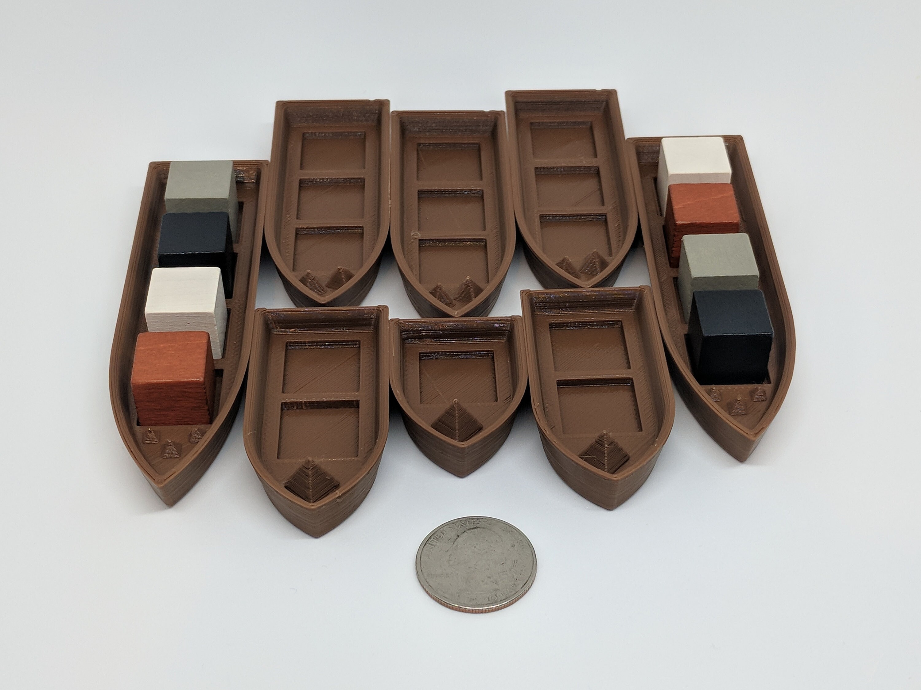 Imhotep Boats and Sleds Upgrade Raft Token Boardgame - Etsy UK