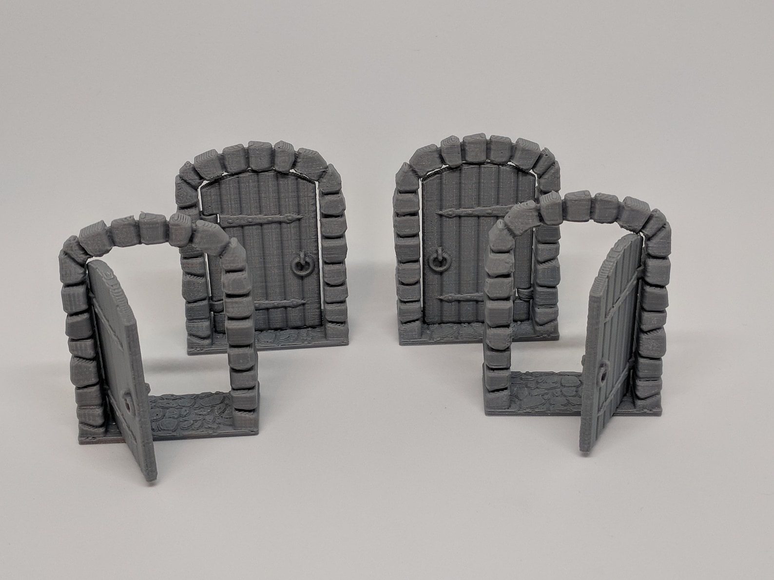 Fully Functional Dungeon Doors Model Custom Extra Colors - Etsy