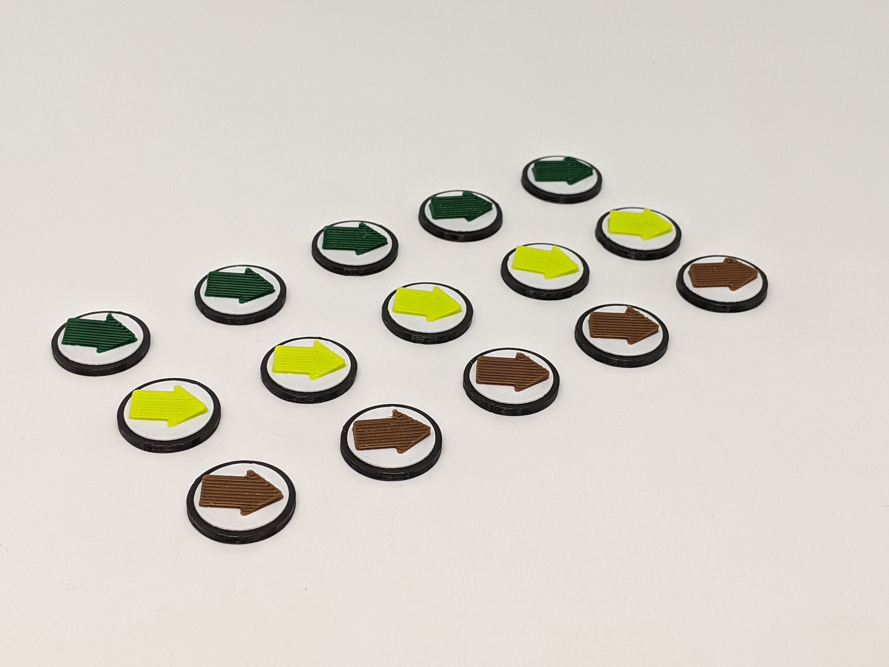 3D Printed Upgrade Tokens for 51st State Board Game - Etsy
