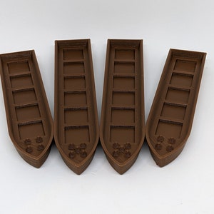 Imhotep 5-6 Player Boats and Sleds Upgrade - Raft - Token - Boardgame ...