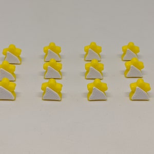 The Downfall of Pompeii Toga Meeple Upgrade - Token - Custom ...