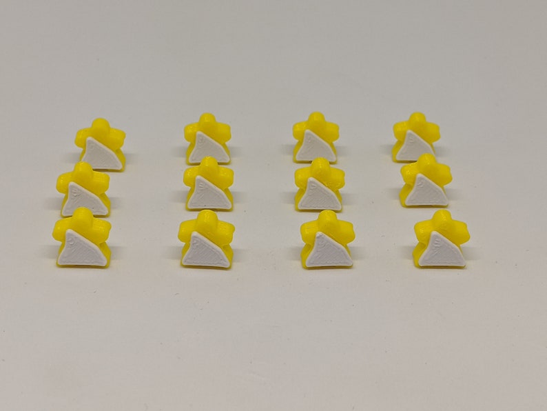 The Downfall of Pompeii Toga Meeple Upgrade - Token - Custom ...