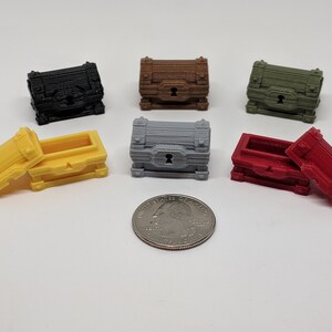 Dungeon Treasure Chests - Custom - Colors - Board Game - Search Token ...