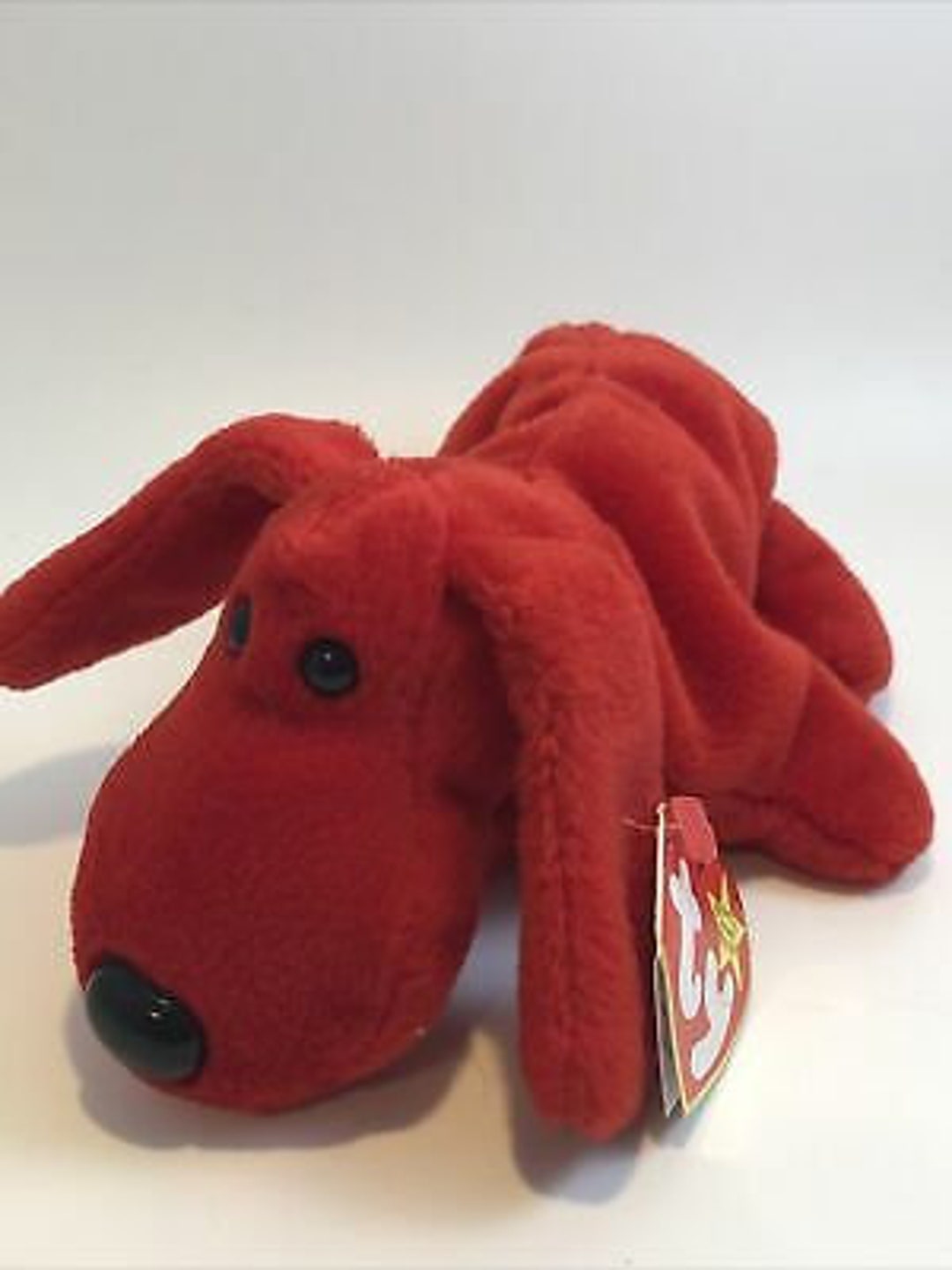 Ty Beanie Baby Rover the Red Dog - Etsy