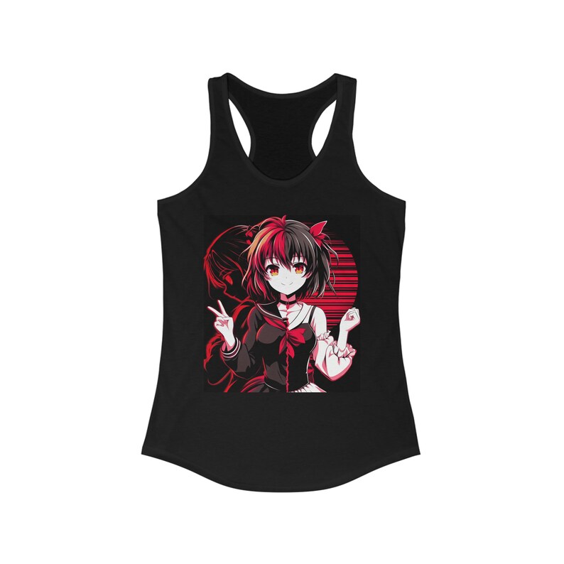 Anime Tank Top Anime Girl Tank Anime Grunge Aesthetic Alt Anime Clothes ...
