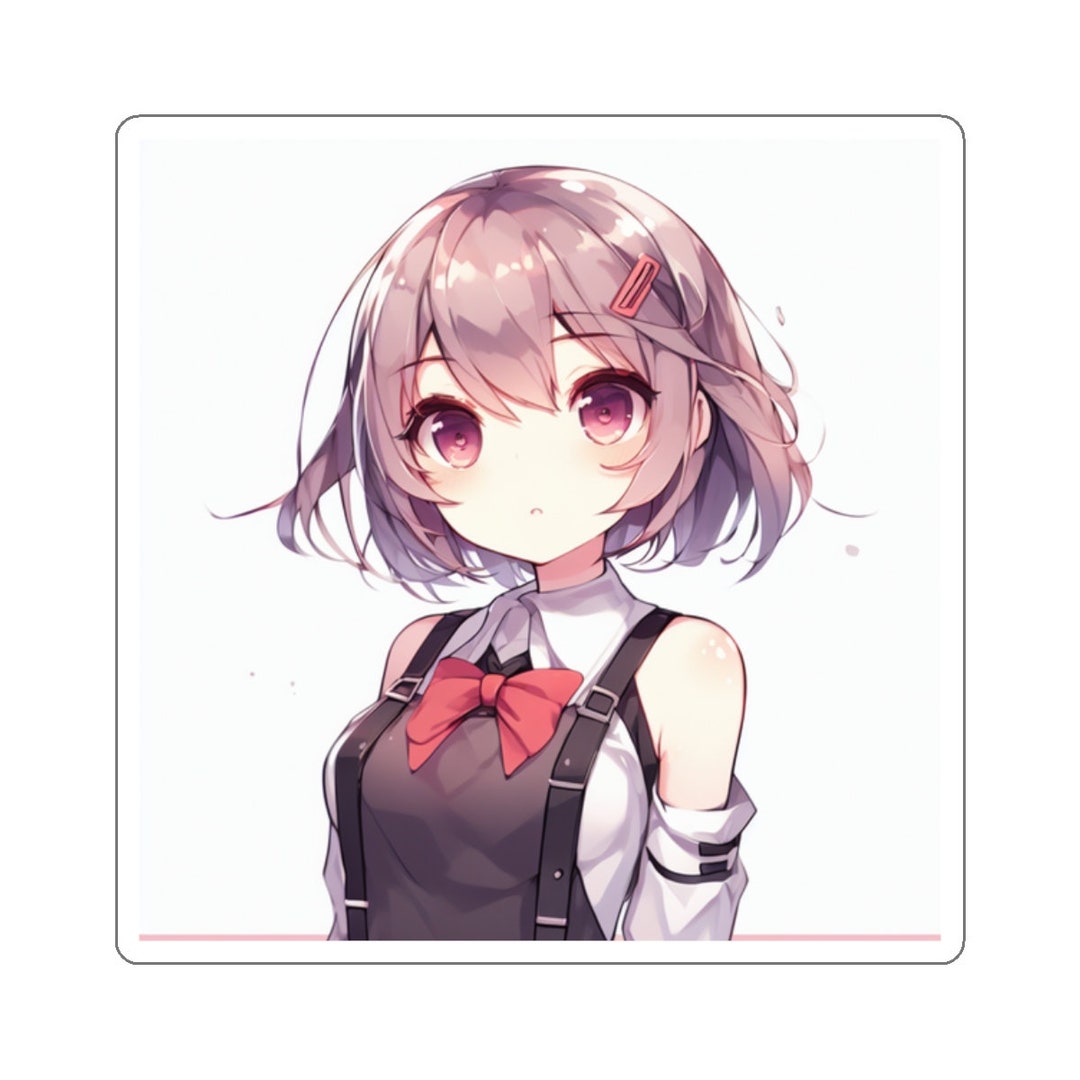 Anime Stickers Anime Girl Uniform Anime Girl Student Cute Anime Anime ...