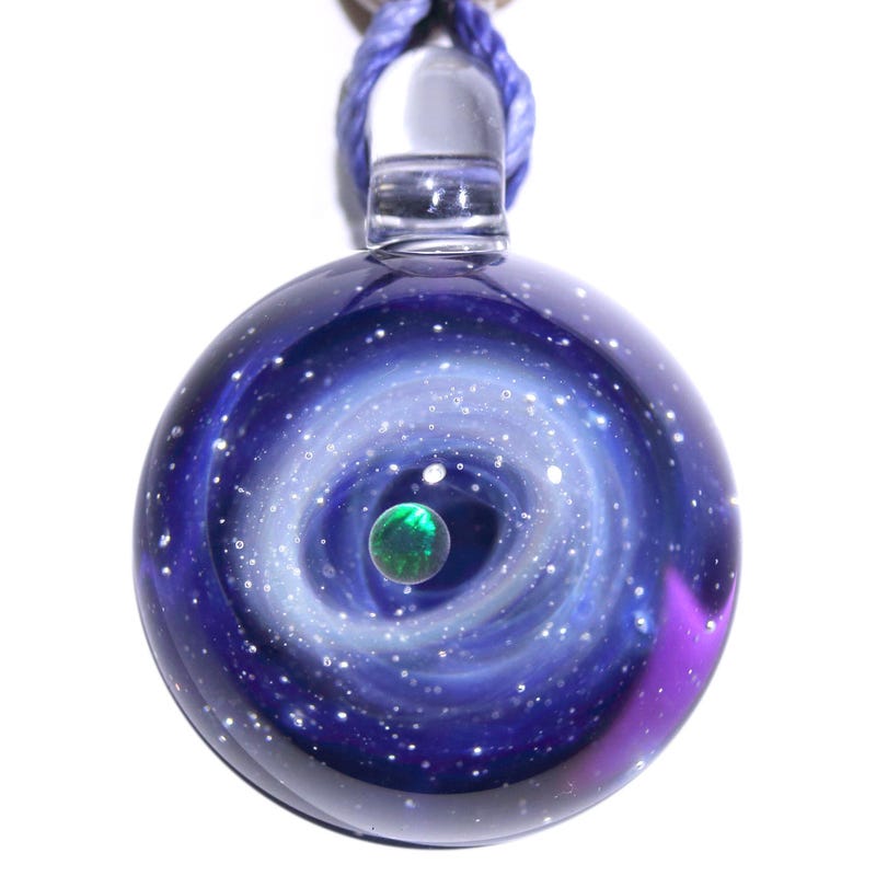 Galaxy Glass Ball - Etsy