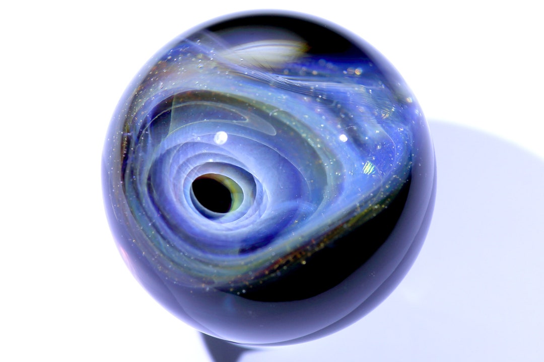 41mm Galaxy Glass Marble, Space Glass Sphere, Cosmic Glass Decoration ...