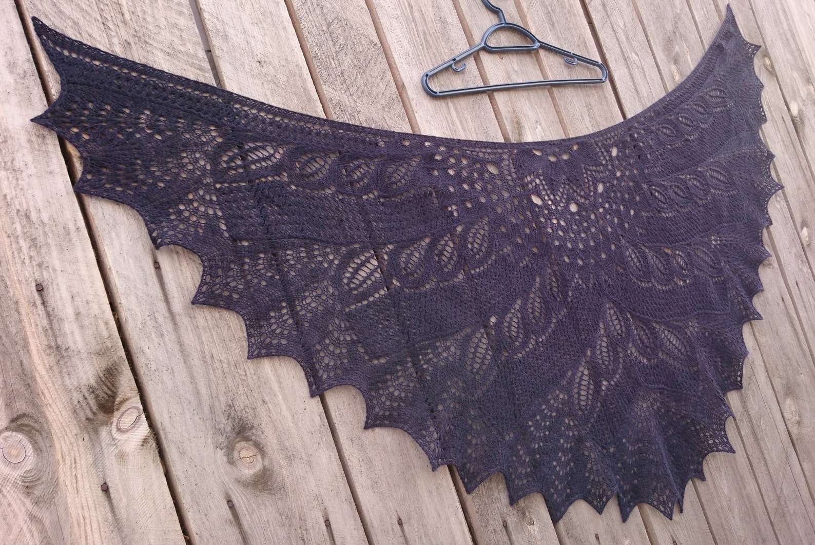 Knitted Wool Lace Shawl, Lace Wool Wrap, Knitted Semicircular Shawl ...