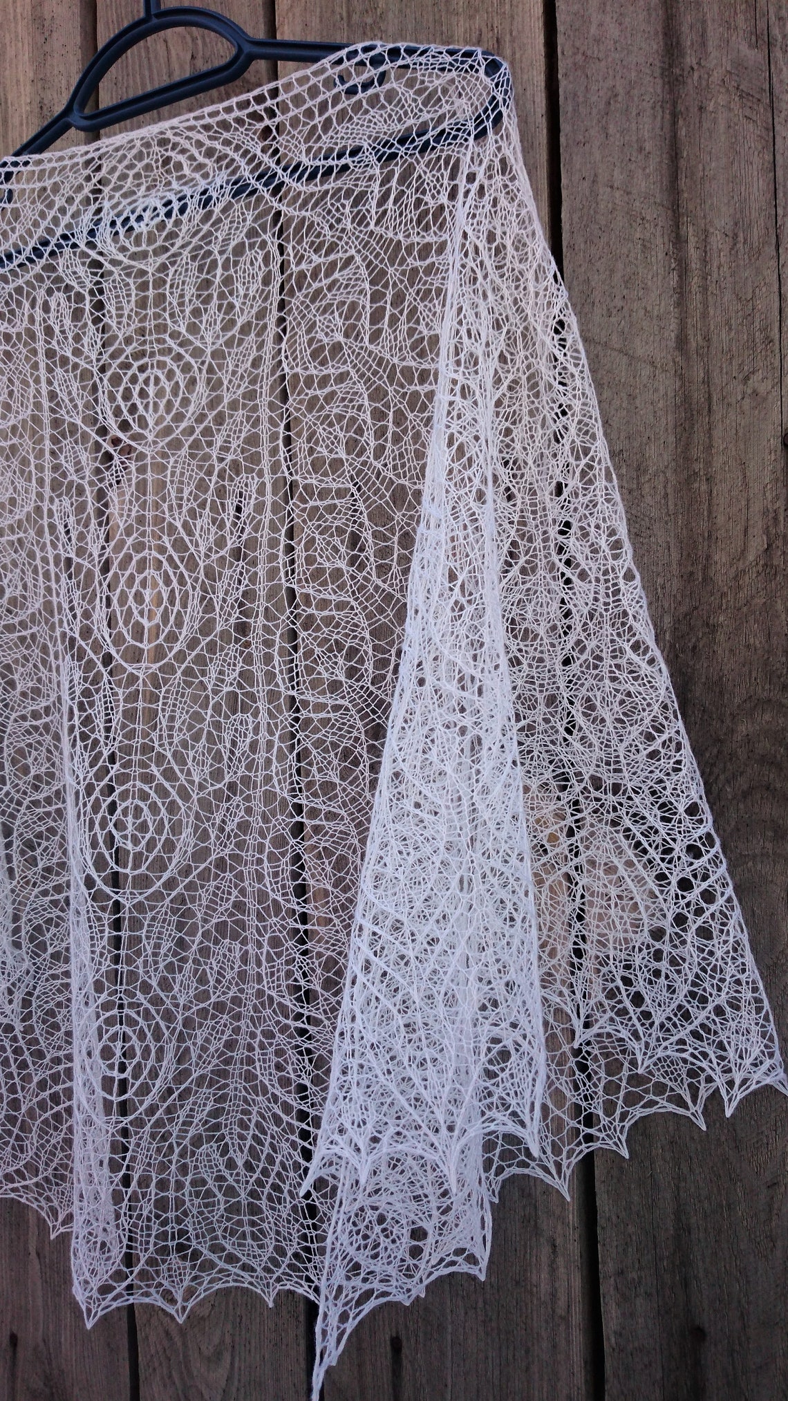 White Lace Knitted Shawl for Bride Woolen Knitted Lace Wrap - Etsy