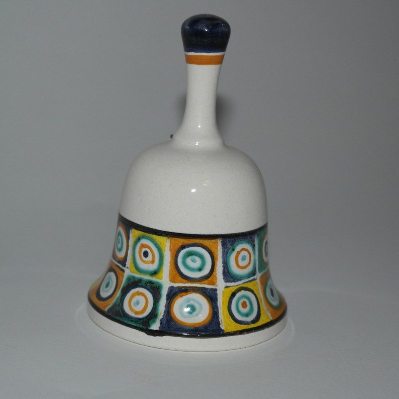 Hand-painted Bell in Ceramic of Castles Third Heaven Cm 10 - Etsy