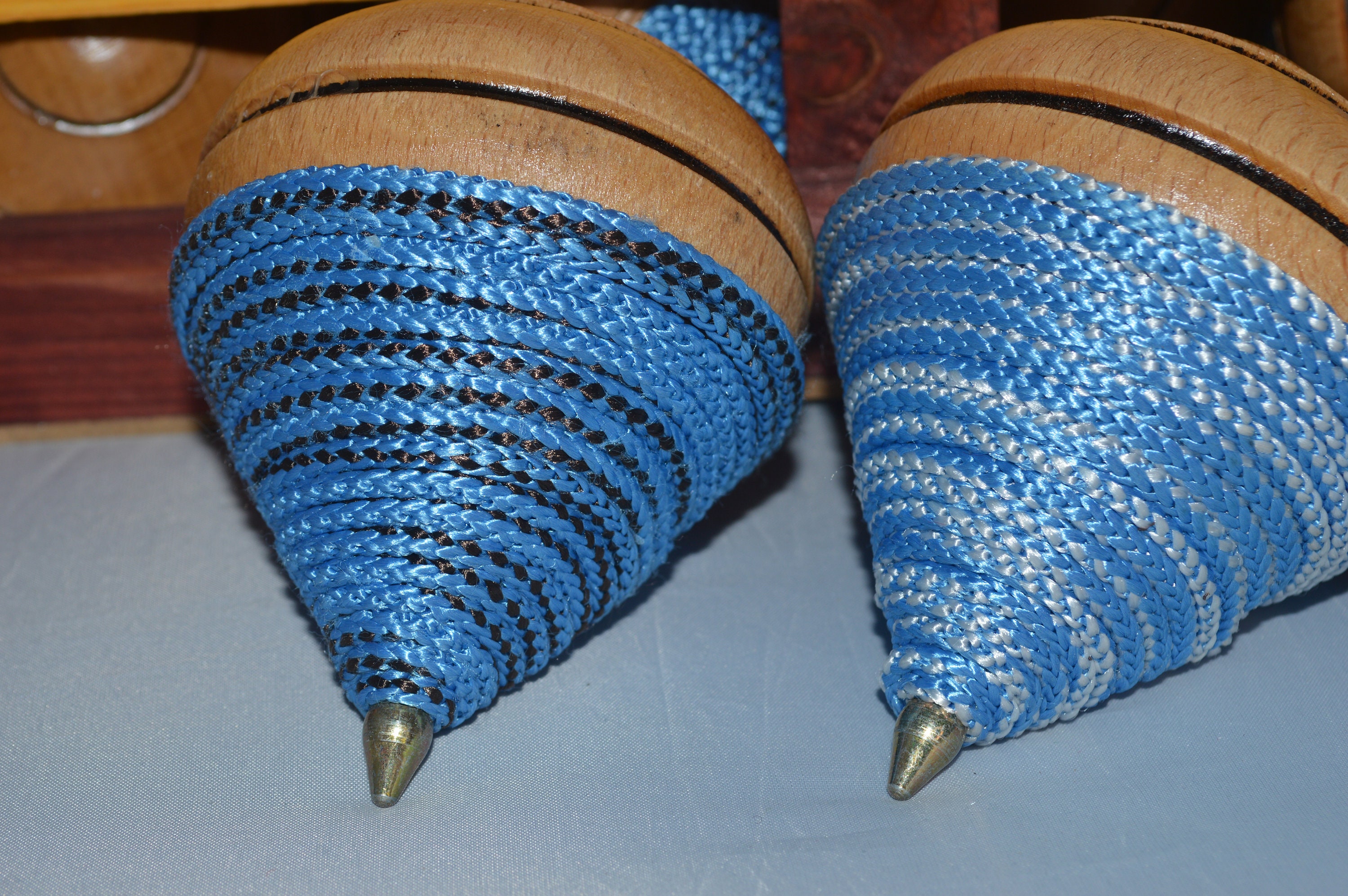Hand decorated Wooden Spinning Top 11 Cm Etsy UK