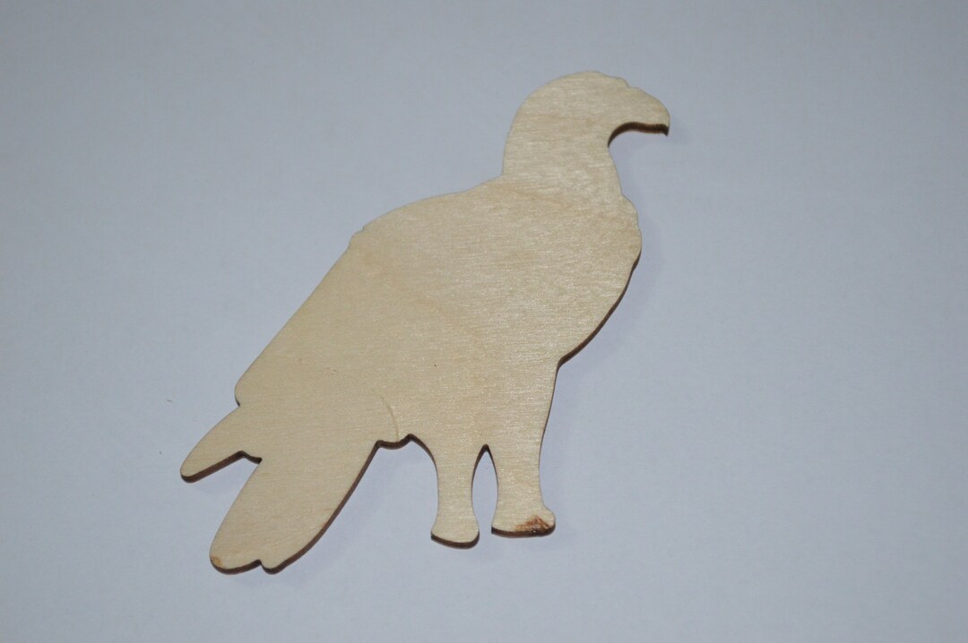 Wooden Eagle Shape 2 Cm - Etsy