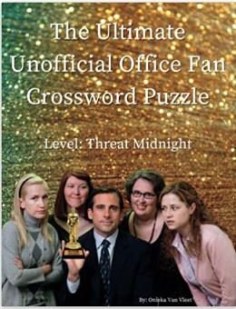 The Office Inspired Crossword Puzzle Gift for Office Fan Gift for ...