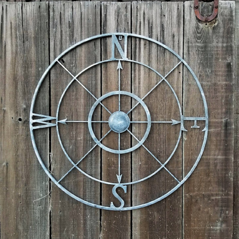 Compass Wall Art - Etsy