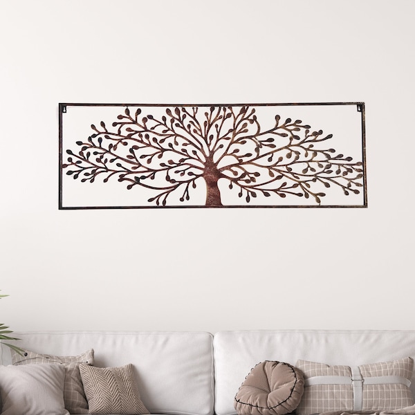 Metal Tree Wall Art - Etsy