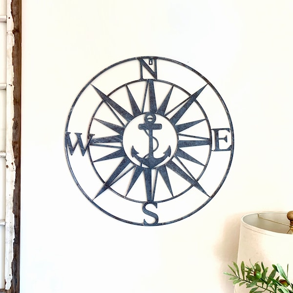 Nautical Compass Wall Decor - Etsy