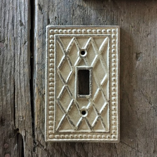 Single Light Switch Switchplates Light Switch Cover Shabby | Etsy