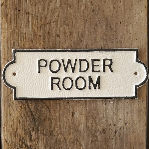 Pantry Sign Iron Bathroom Sign Retro Home Decor Bathroom - Etsy