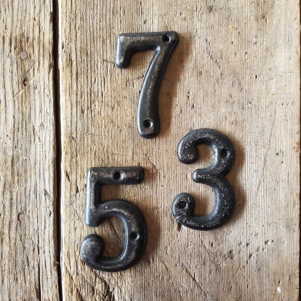 Mid Century Modern House Numbers - Etsy