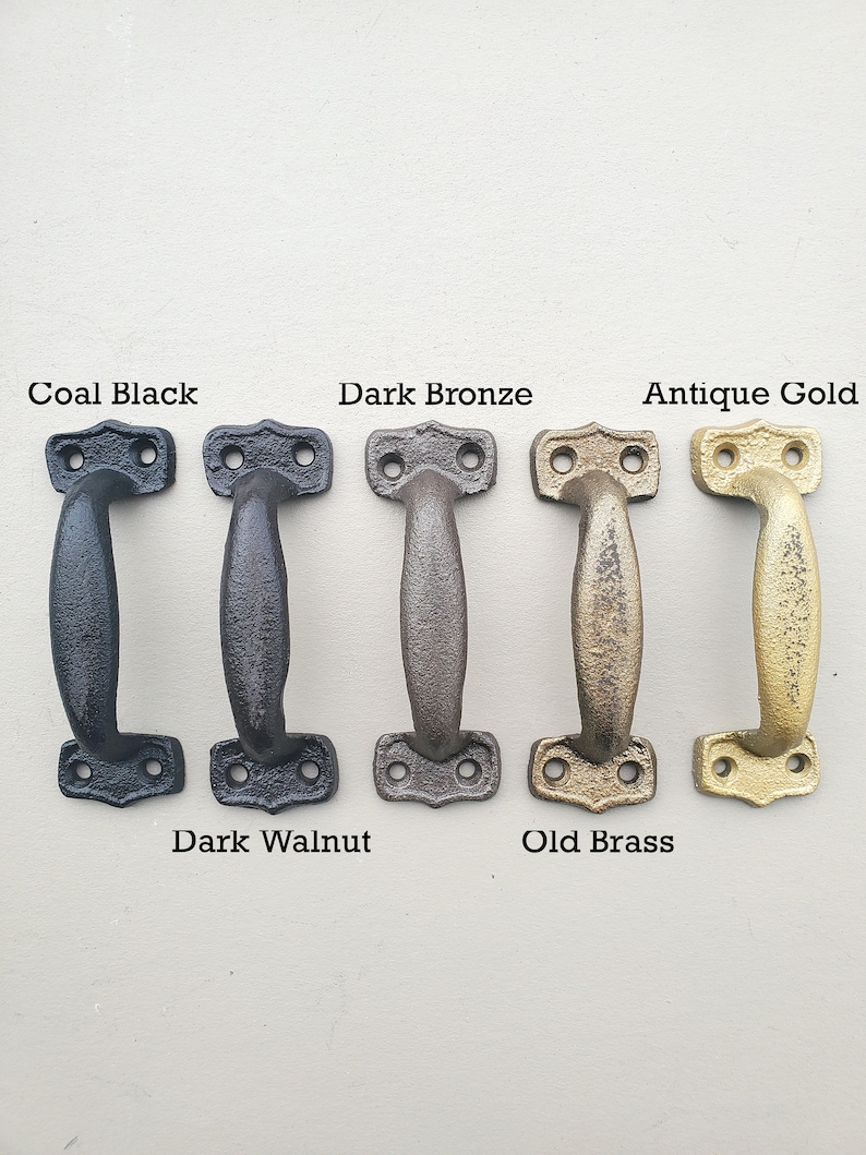 Iron Utility Handles, Door Handle, Knobs and Pulls, Gate Handles - Etsy