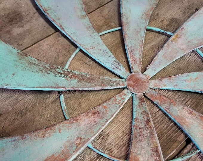 Full Windmill Wall Decor, 29" Windmill, Rustic Home Decor, Windmill ...