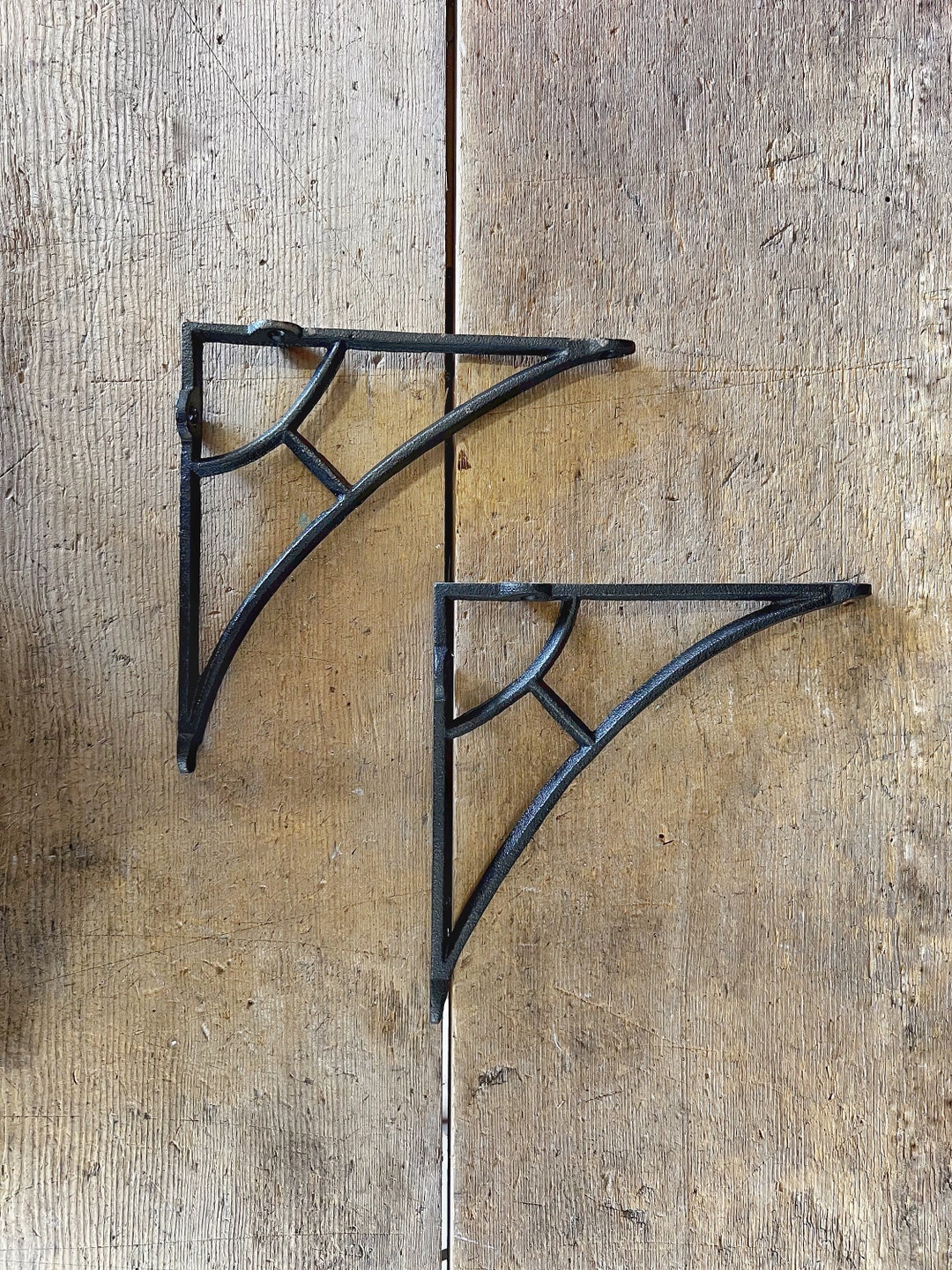 Modern Iron Brackets, Shelving Brackets, Shelf ,set of 2, Modern ...