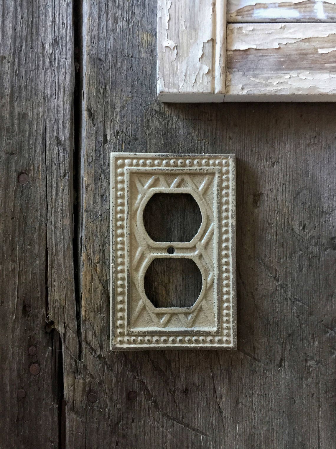 Outlet Cover, Outlet Cover Plate, Switch Plate, Shabby Chic, Rustic ...