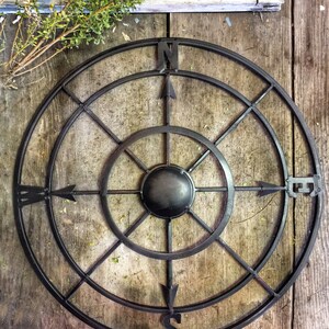 Compass Wall Art, Large Metal Compass, Farmhouse Home Decor, 42" Metal ...