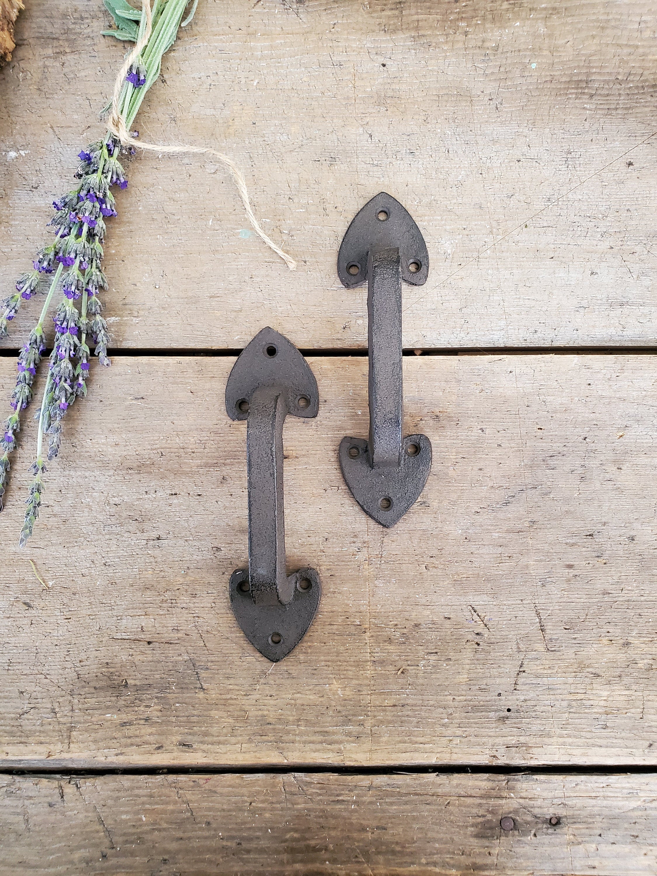 Spade Industrial Handle Pull Handle Utility Hardware | Etsy