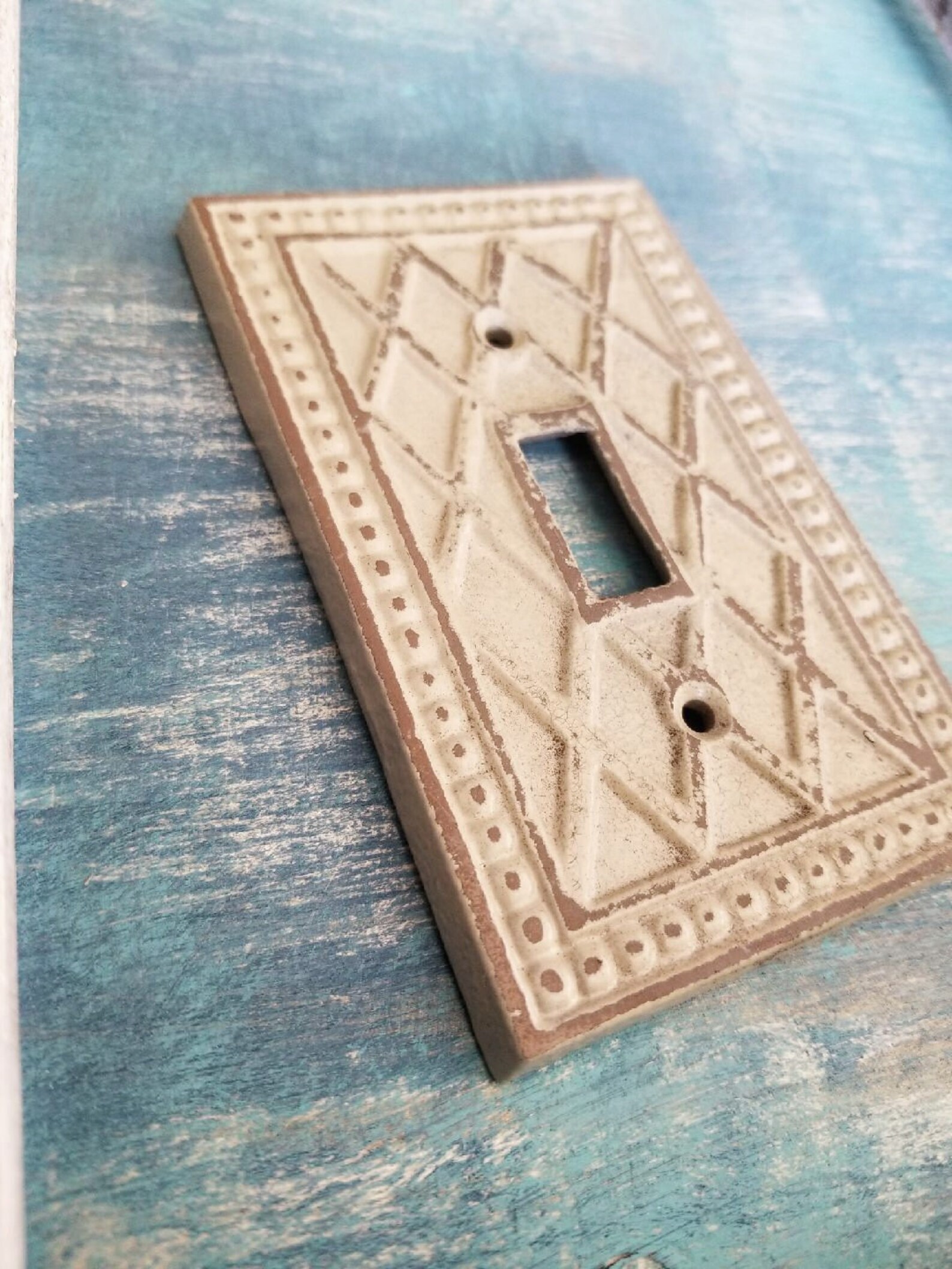 Single Light Switch, Switchplates, Light Switch Cover, Shabby Chic ...