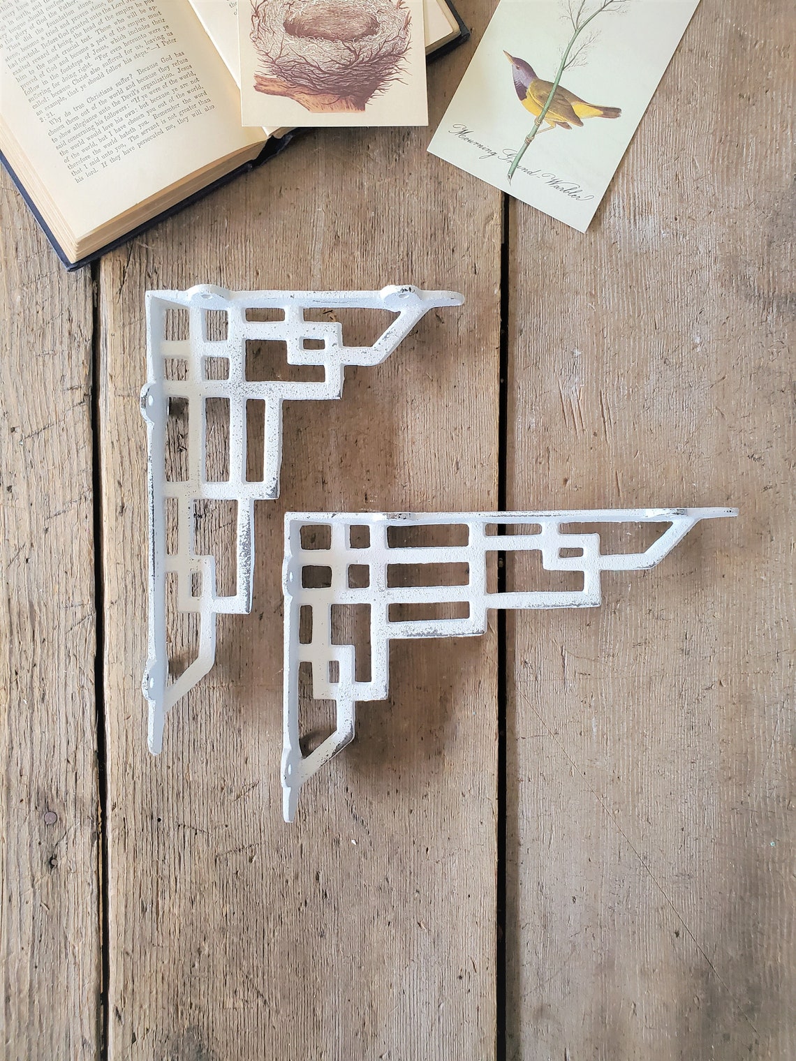 Large Iron Brackets Modern Home Decor Shelving Brackets - Etsy