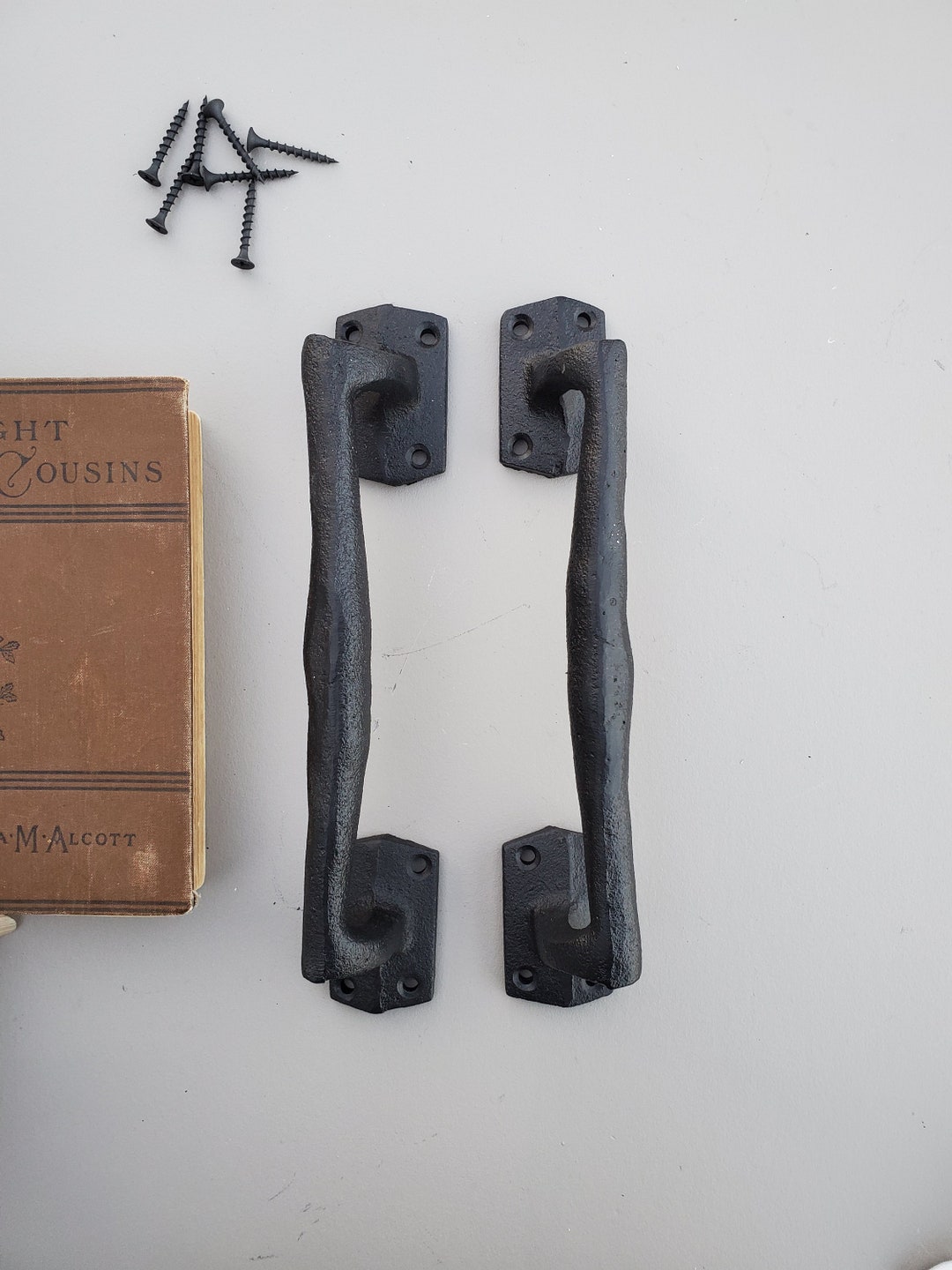 Iron Utility Handles, Door Handle, Knobs and Pulls, Gate Handles - Etsy
