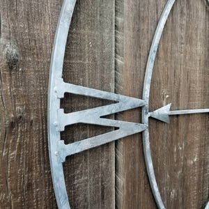 Compass Wall Art, Large Metal Compass, Farmhouse Home Decor, 42" Metal ...