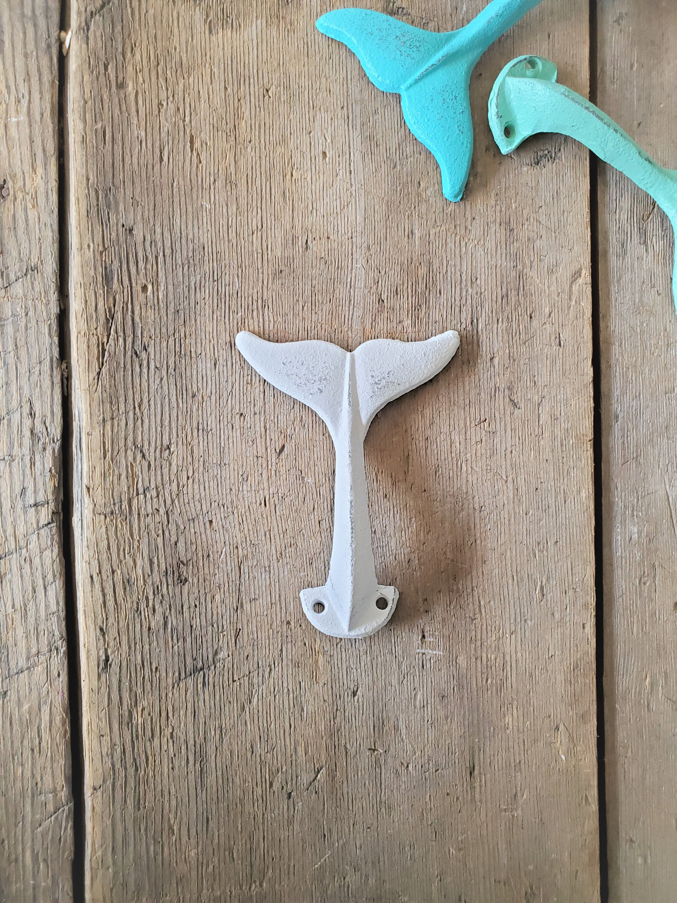 Iron Whale Hooks, Wall Hooks Decor, Nautical Decor, Boho Decor, Ocean ...